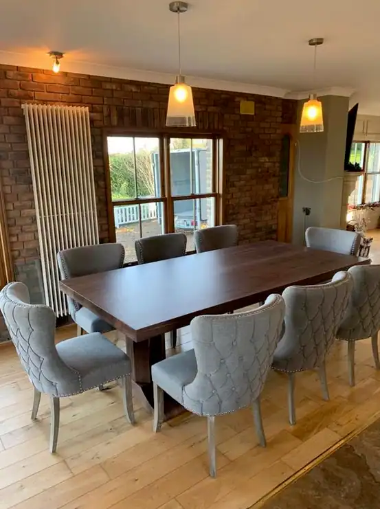 Walnut Dining Table - Irish Woodcraft