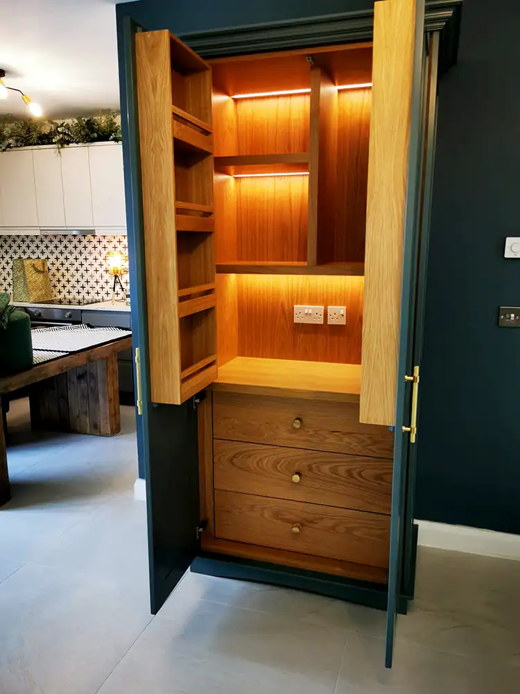 The Ultimate Kitchen Larder Unit for an Organized Pantry